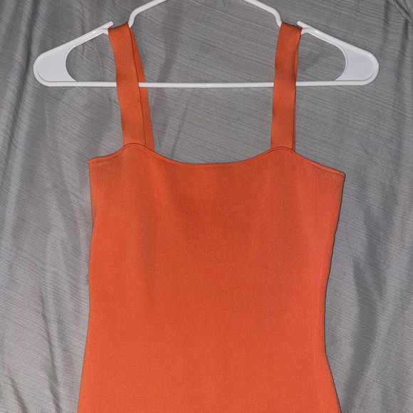 REVOLVE | Dresses | Revolve Orange Bodycon Midi | Poshmark